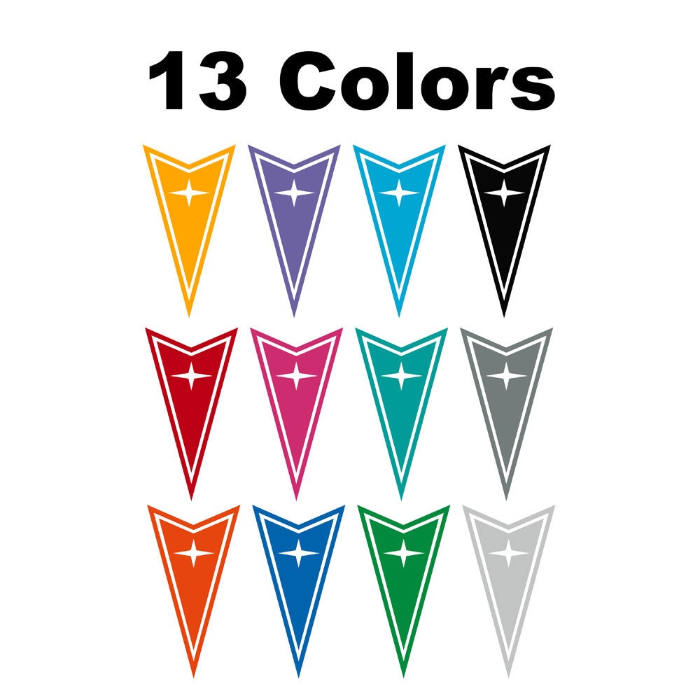 Pontiac Vinyl Decal sticker Car Laptop Window Tumbler - Etsy