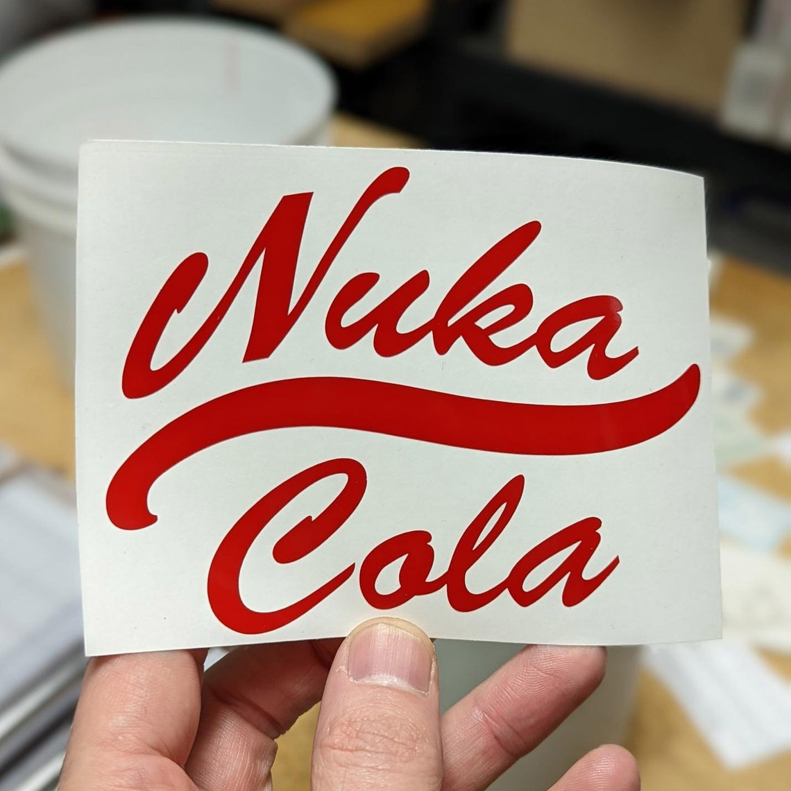 Fallout Nuka Cola Vault-tec Vinyl Decal sticker Car Laptop - Etsy UK