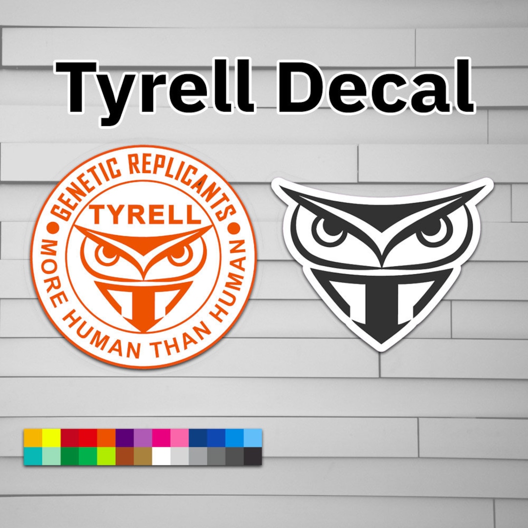 Tyrell Corporation Decal (vinyl for Car Laptop Window Tumbler Water ...