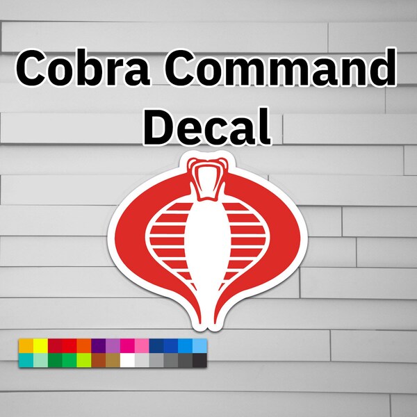 Cobra Commander Logo - Etsy