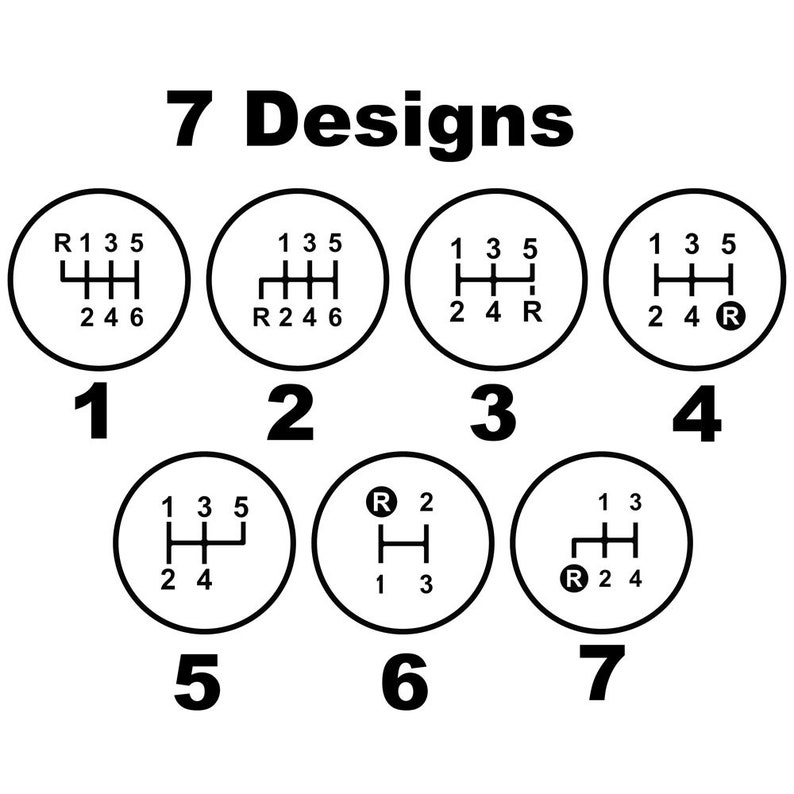 Shifter Vinyl Decal sticker Car Laptop Window Tumbler | Etsy