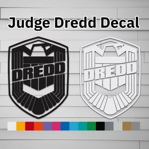 Judge Dredd Stickers - Etsy