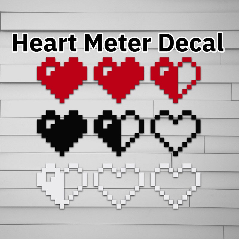 Heart Car Decal - Etsy