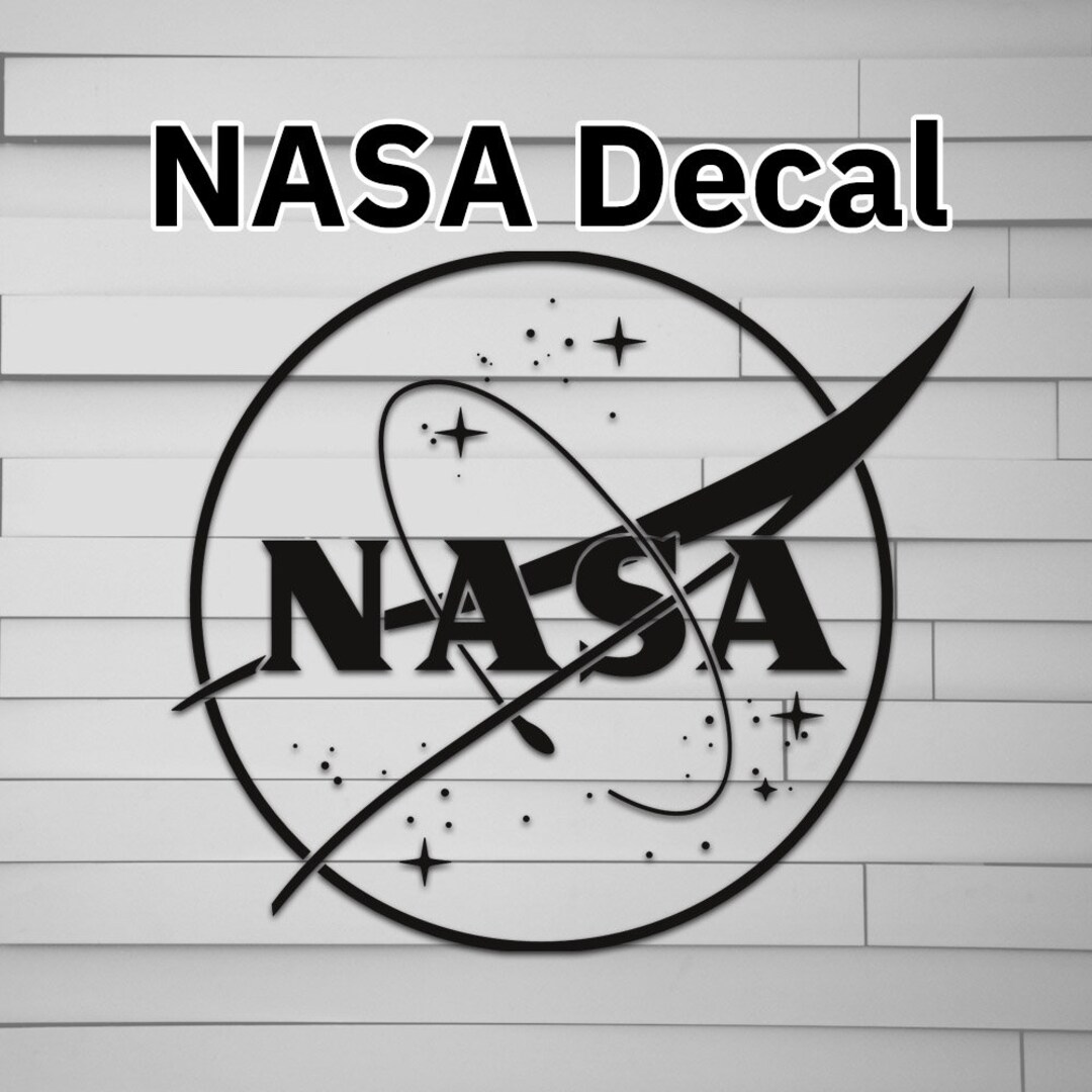 Nasa Space Sticker Laptop MacBook Waterbottle Car Decal - Etsy