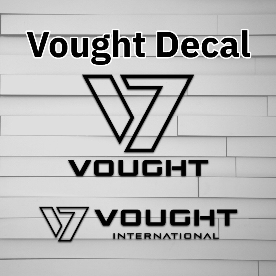 Vought Decal (for Car Laptop Window Tumbler Water Bottle) Sticker the ...