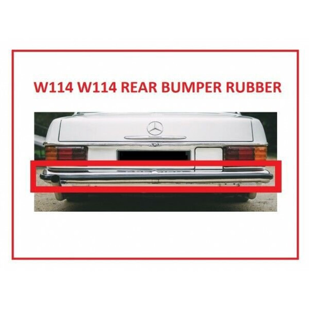 Mercedes Benz W114 W115 Rear Bumper Rubber Brand New - Etsy