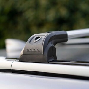 Strong Roof Rack Cross Bars for Chevrolet Bolt EUV 2021-2023 up Black ...