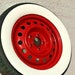 16 Inch Rims 3 Wide Whitewall Topper Tire Trim Insert Firestone Style 4 ...