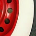 16 Inch Rims 3 Wide Whitewall Topper Tire Trim Insert Firestone Style 4 ...