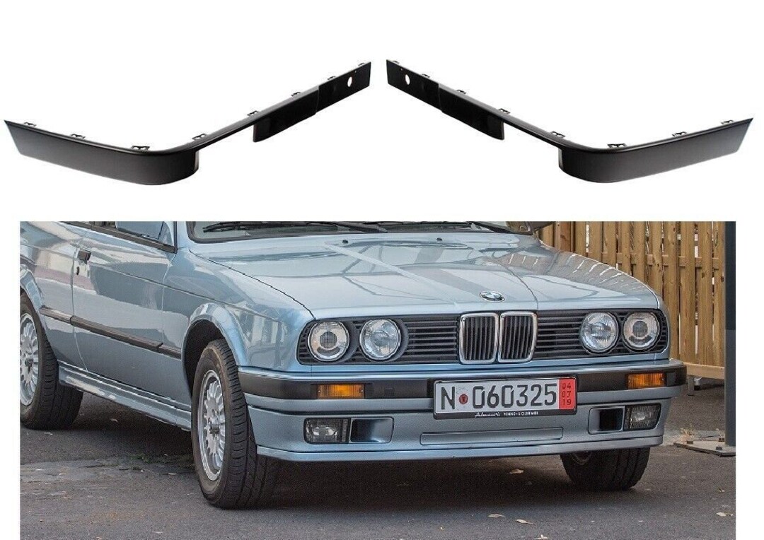 Front Bumper Side Trims Molding Set for BMW E30 E30 Coupe - Etsy UK
