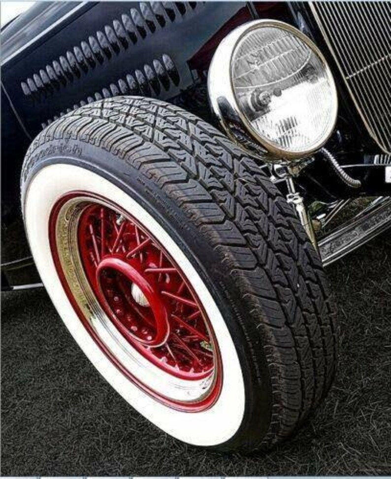 16 Inch Rims 3 Wide Whitewall Topper Tire Trim Insert - Etsy