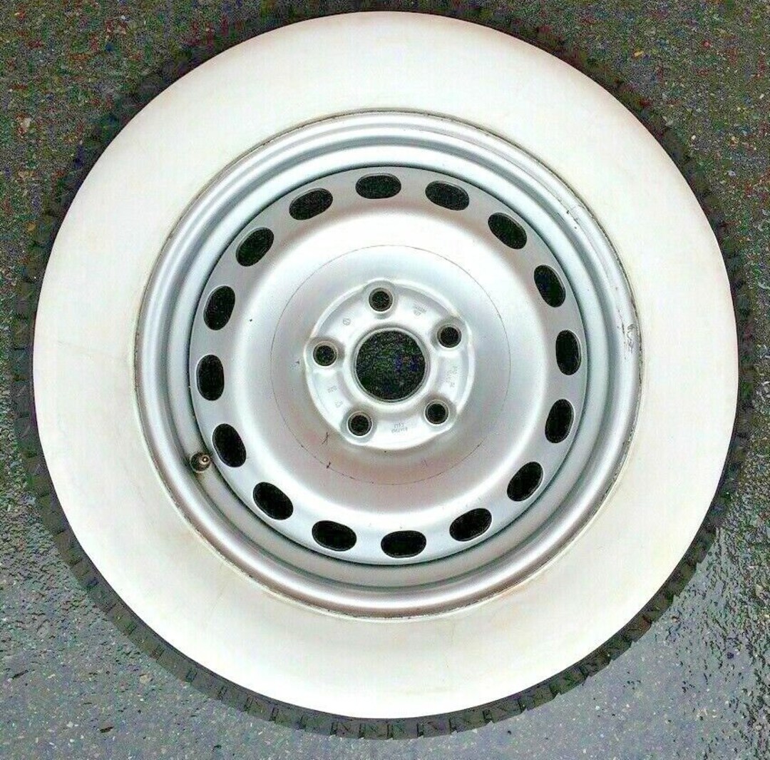16 Inch Rims 3 Wide Whitewall Topper Tire Trim Insert Firestone Style 4 ...