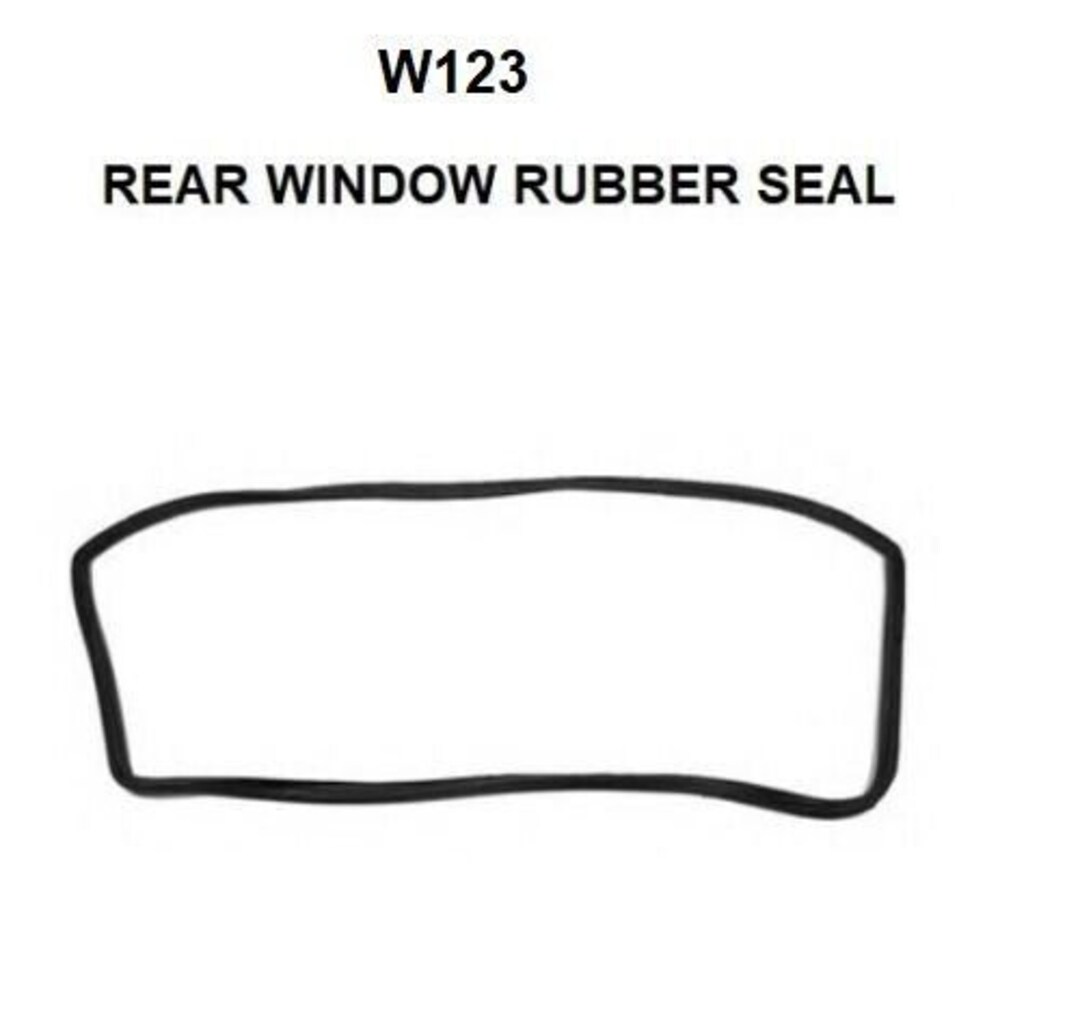 Mercedes Benz W123 REAR WINDSCREEN Seal Rubber Gaskets 200 220 230 220D ...