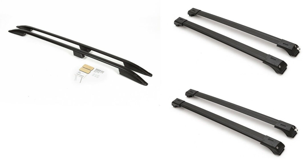 Roof Rails and Cross Bars Set for Vw Transporter T4 Short - Etsy
