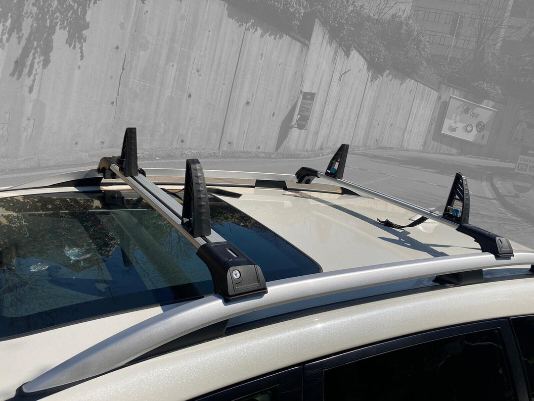 Roof Rack and Load Stops Ladder Tilt for Dacia Logan Mcv 2014 up Silver ...
