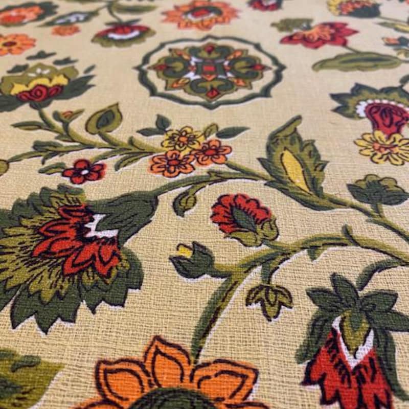 Barkcloth - Etsy