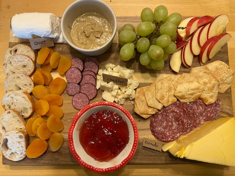 Charcuterie Board List & Layout- Favorites Board - Etsy
