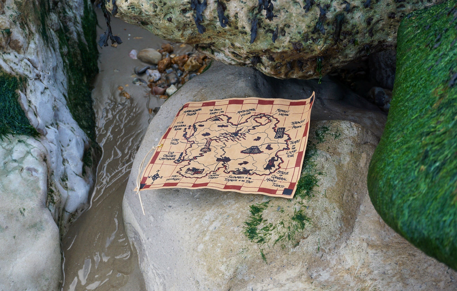Treasure Map With Riddles for Family Games and Pirate Parties - Etsy