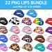 Groovy Drip Lips SVG, Print and Cut Lips, Dripping Lips, Biting Lips ...