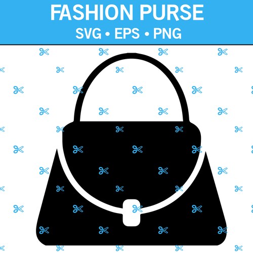 Fashion Designer Purse SVG Womans Purse Womans Handbag - Etsy