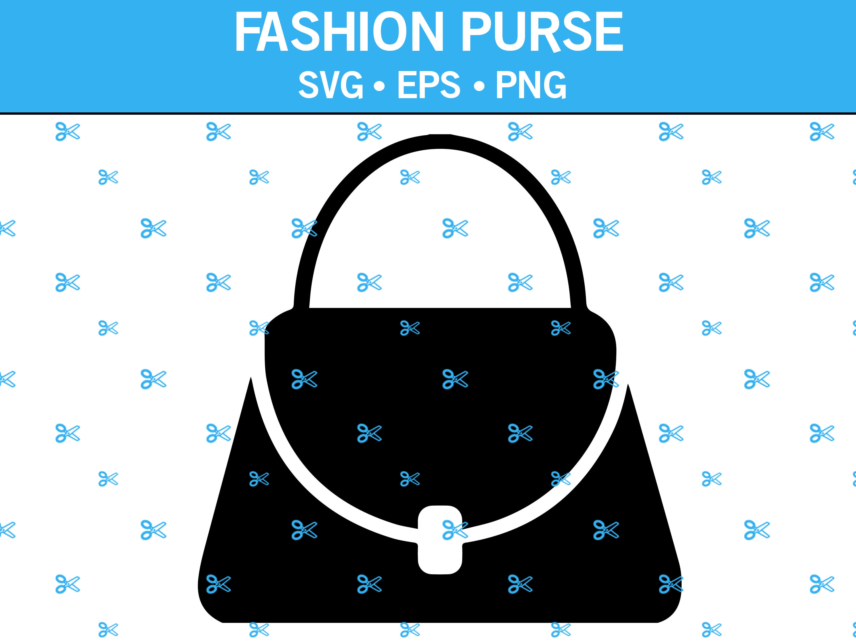 Cow Fashion Purse SVG Fashion Accessory Designer Purse Svg Handbag Svg ...
