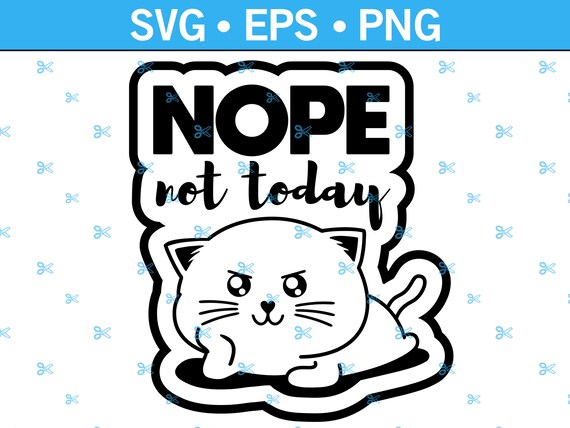 Grumpy Cat Vector Nope