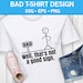 Not a Good Sign Funny Stickman T-shirt SVG, People Svg, Stickmen Svg, T ...