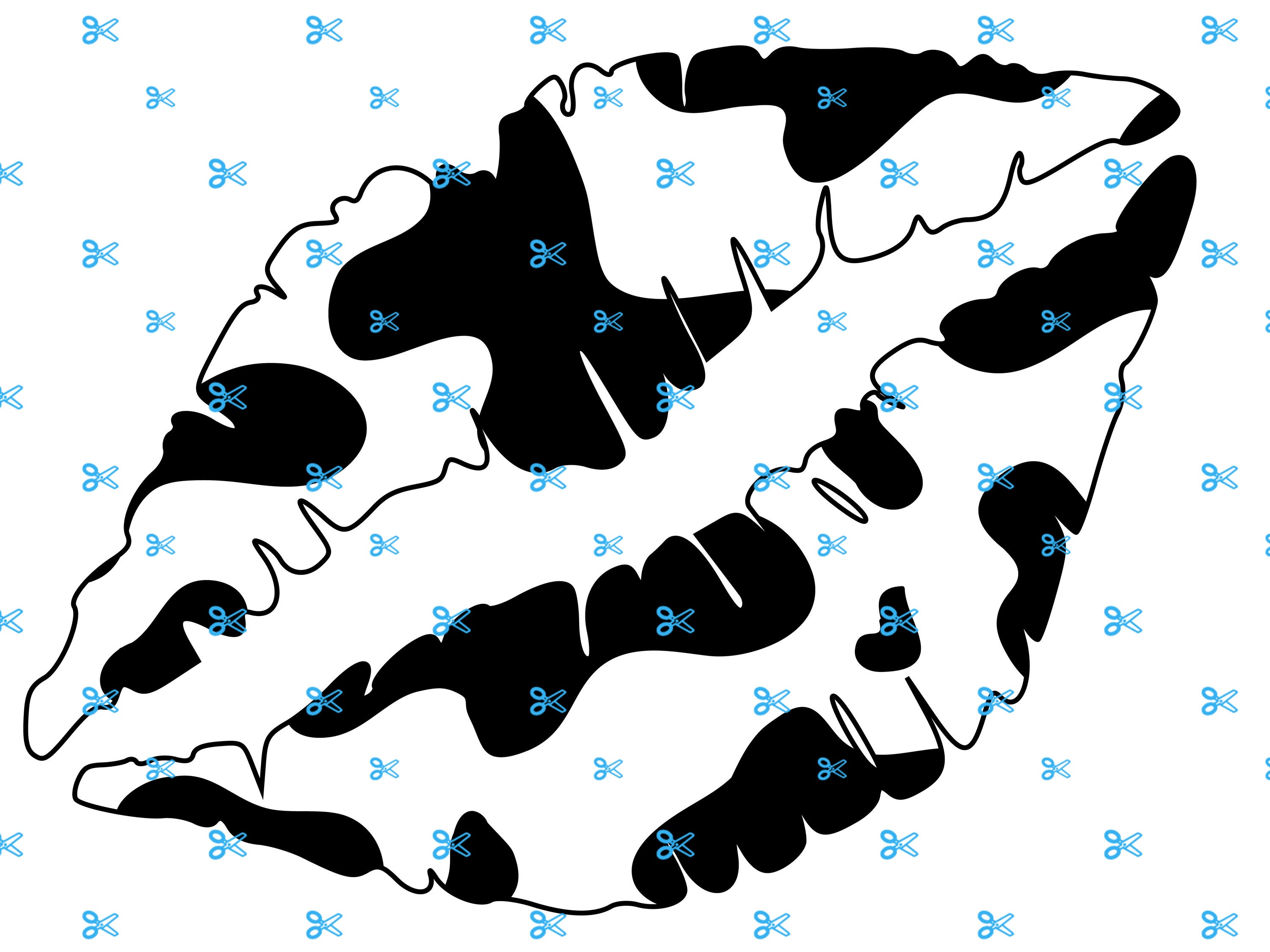 Paquete SVG de labios de moda de vaca Moo Svg Farm Svg Farm - Etsy España