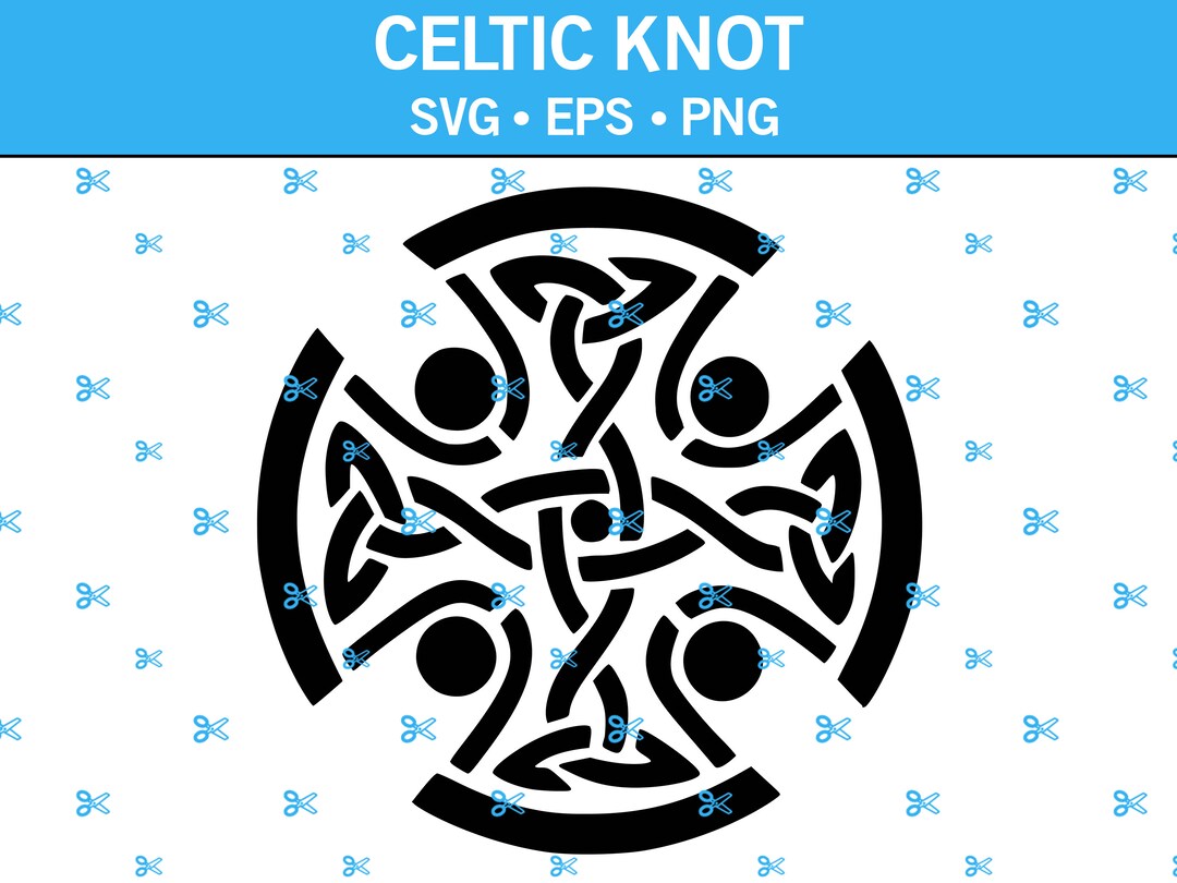 Celtic Knot Monogram SVG, Celtic Mandala, Spiritual Knot Svg ...