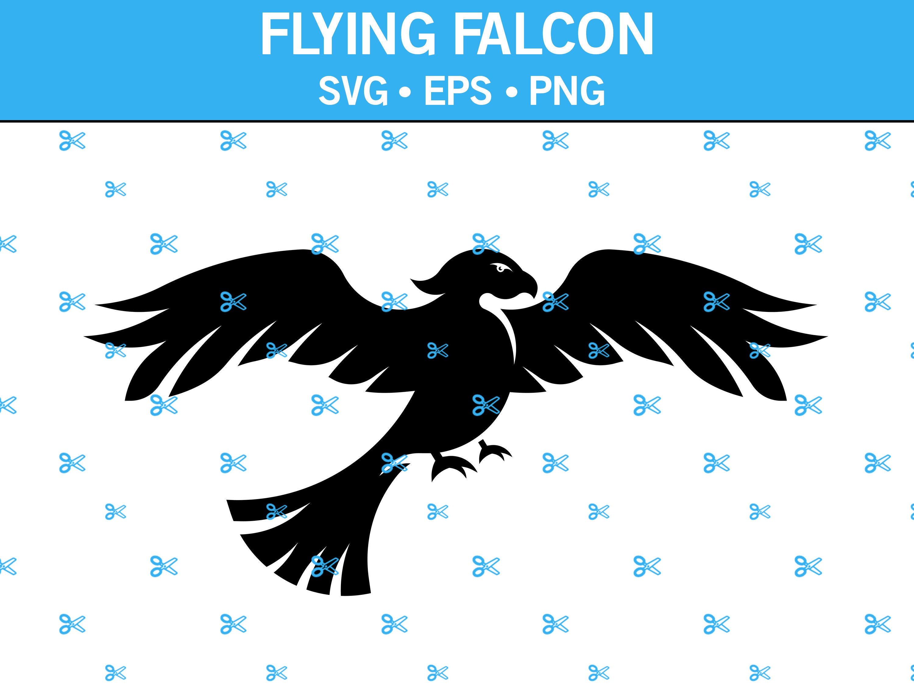 Falcon Bird SVG Falcon Svg Hawk Bird Svg Animal Svg Bird | Etsy