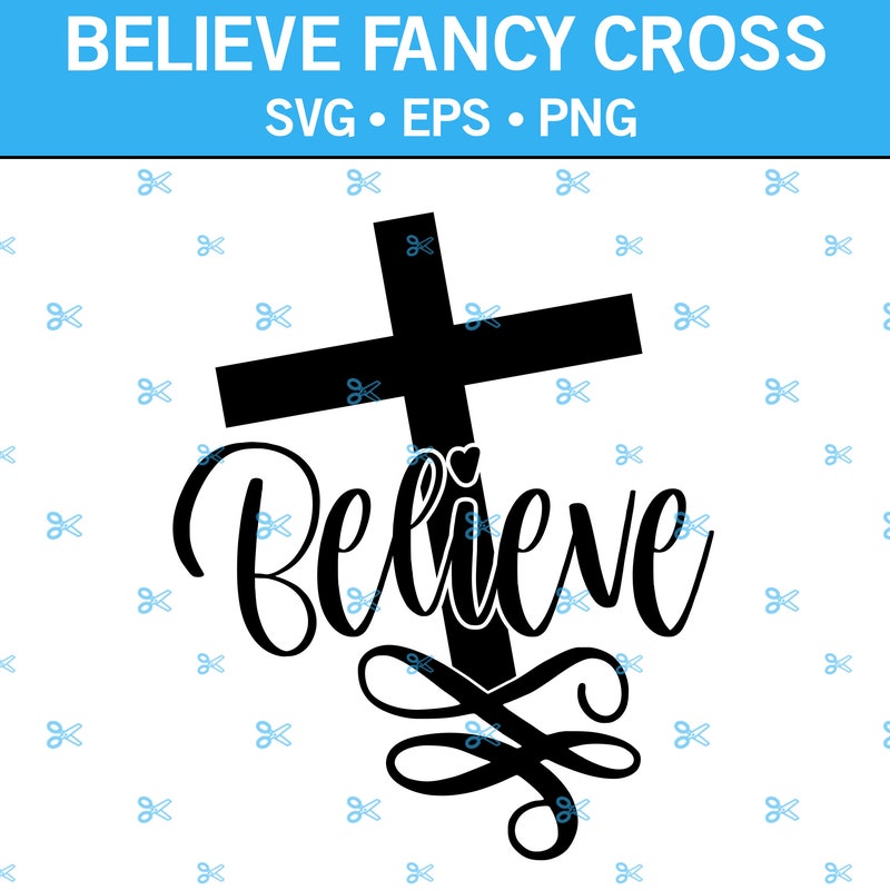 Believe Cross - Etsy