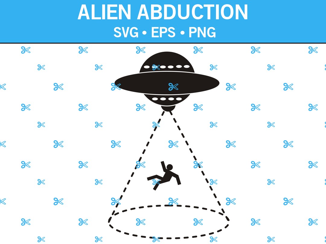 Alien Abduction SVG, Alien Svg, UFO Svg, Outer Space Svg, Alien Clip ...