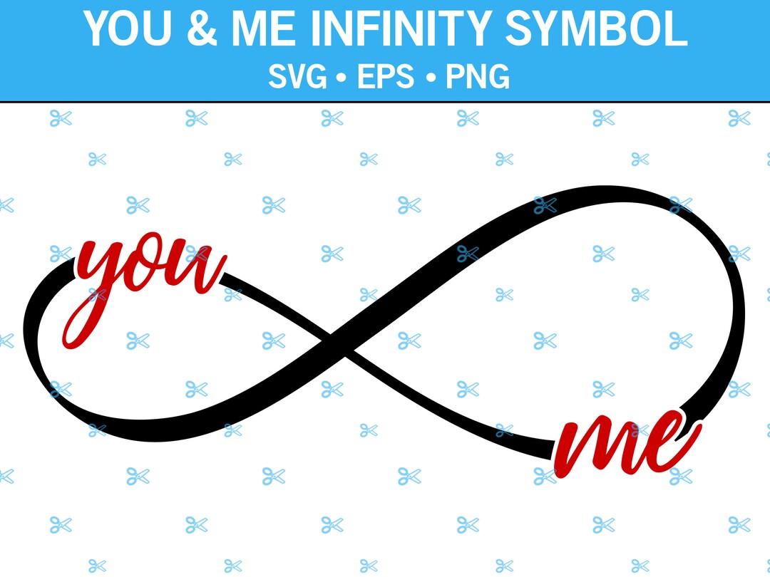 You and Me Infinity Symbol Svg, Meditation Symbol Svg, Spiritual Symbol ...