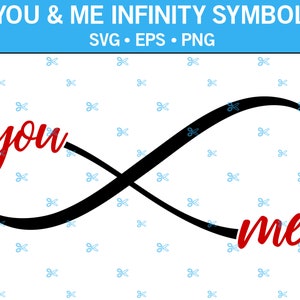 You and Me Infinity Symbol Svg, Meditation Symbol Svg, Spiritual Symbol ...