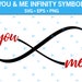 You and Me Infinity Symbol Svg, Meditation Symbol Svg, Spiritual Symbol ...
