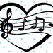 Love Music Heart SVG, Music Notes SVG, Music Heart Svg, Music Staff Svg ...