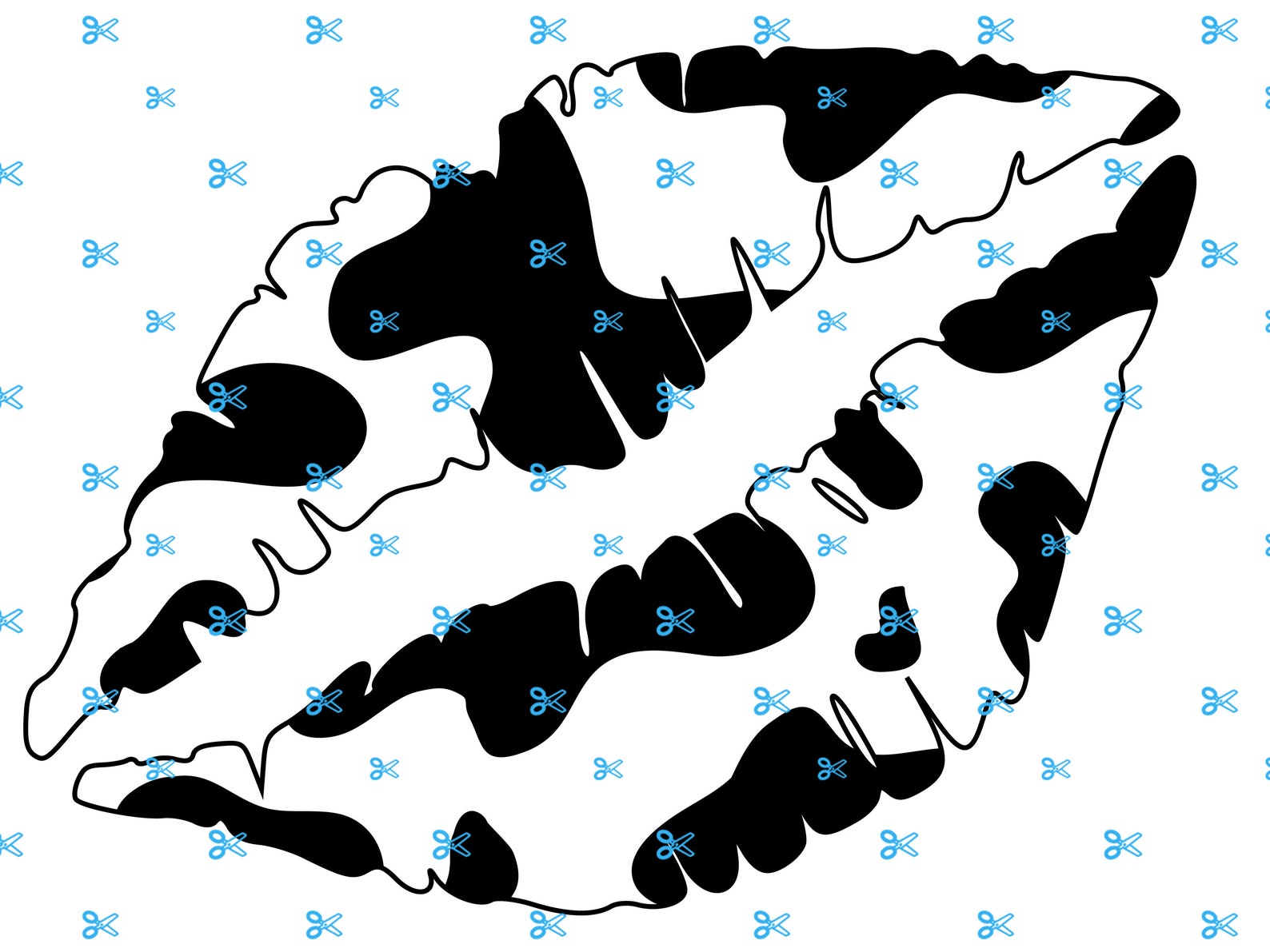 Cow Lips Kisses and Hugs SVG Bundle Moo Svg Farm Svg Farm - Etsy