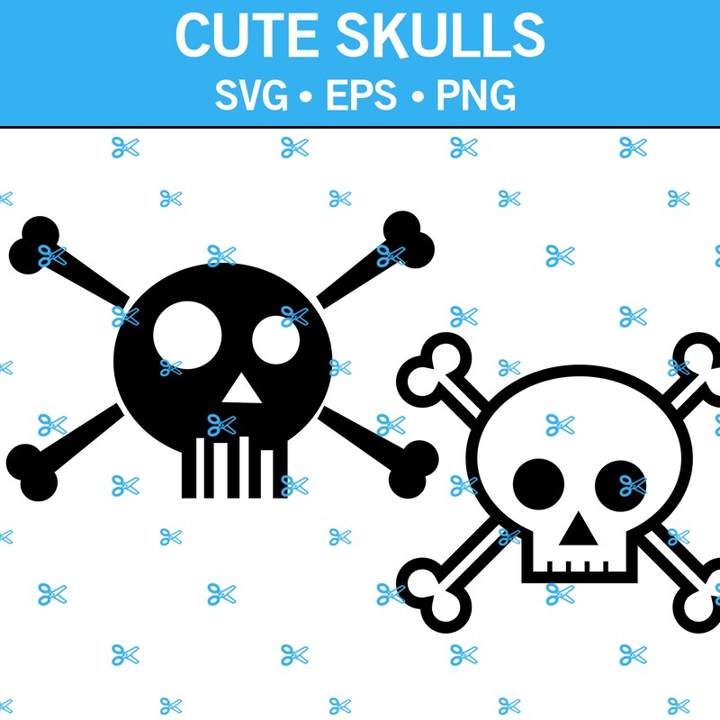 Cartoon Skulls - Etsy