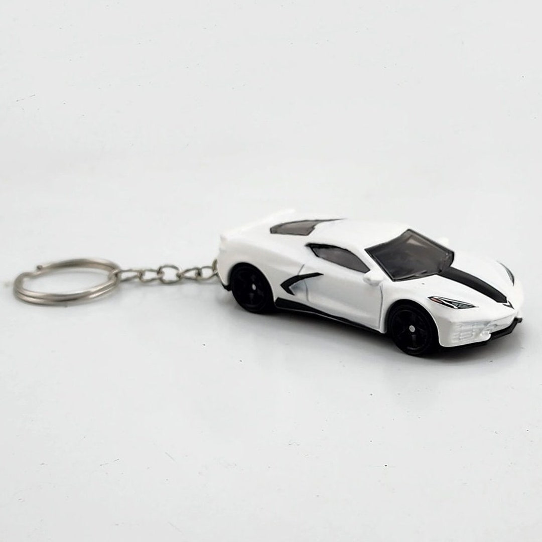Car Keychain C8 Corvette - Etsy
