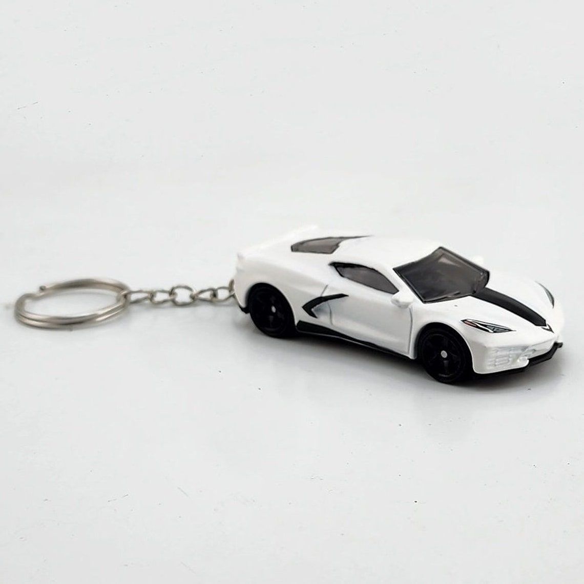 Car Keychain C8 Corvette - Etsy