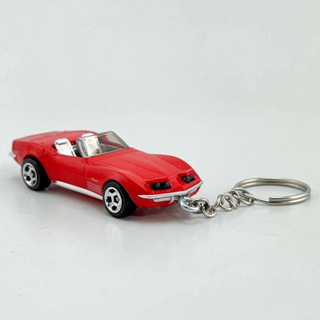 Car Keychain C3 Corvette Convertible - Etsy