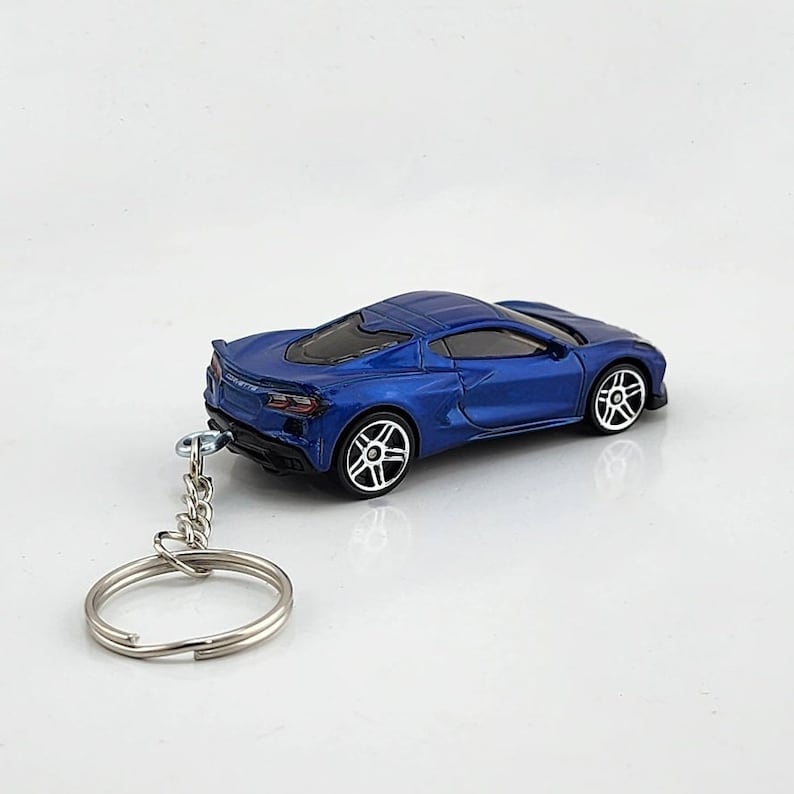Car Keychain C8 Corvette - Etsy