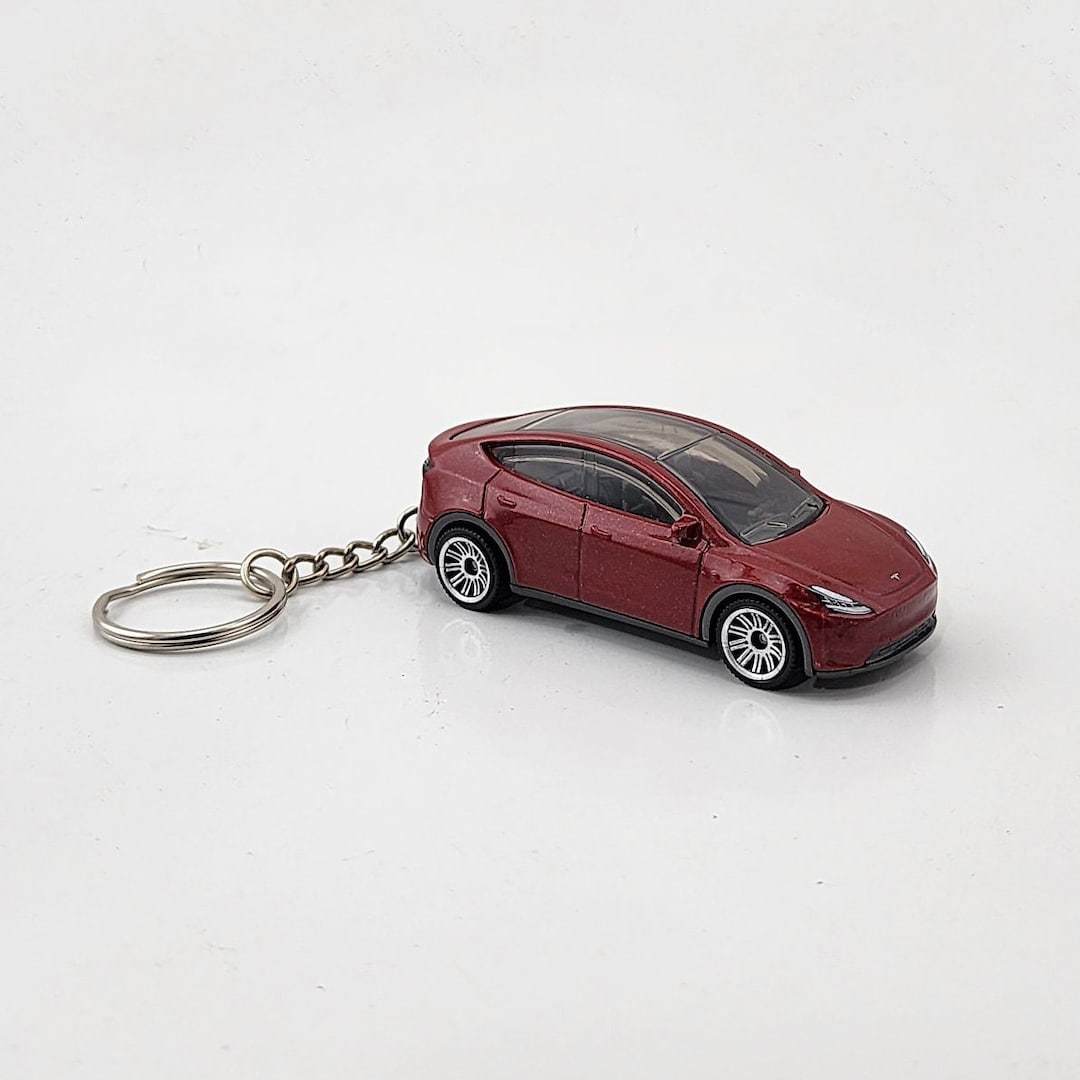 Car Keychain Tesla Model Y - Etsy
