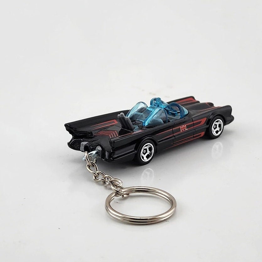 Batmobile Hotwheels Keychain - Etsy