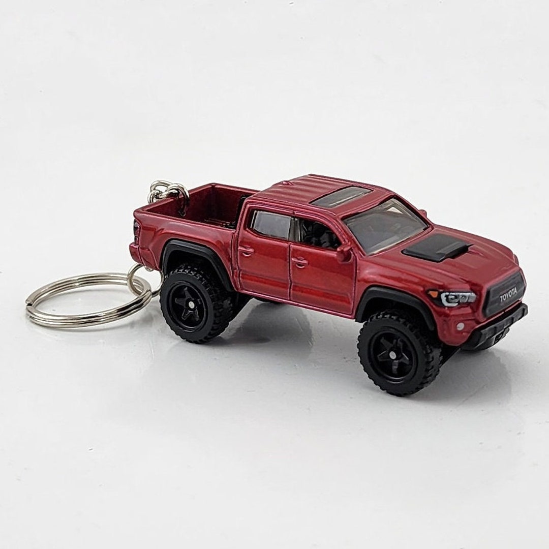 Hotwheels Toyota Tacoma Truck Keychain - Etsy