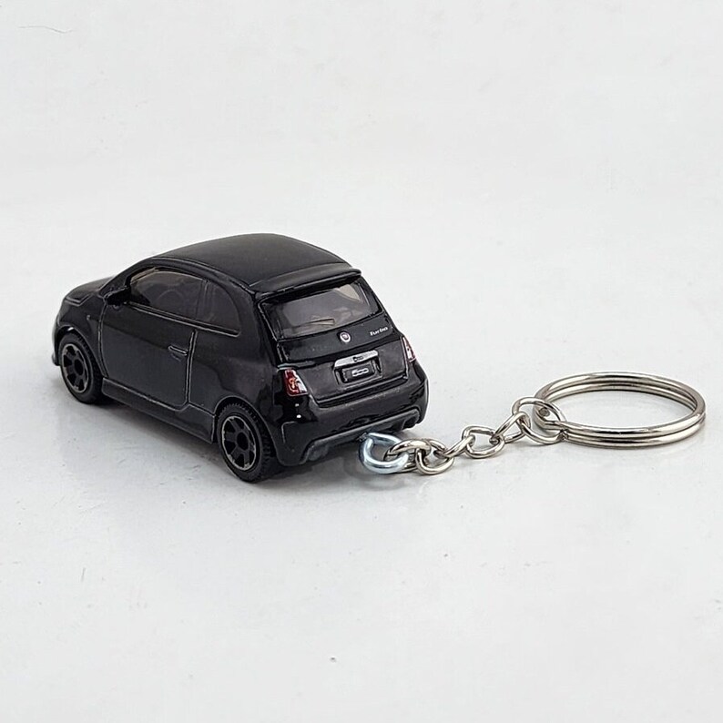 Car Keychain Fiat 500 Turbo - Etsy