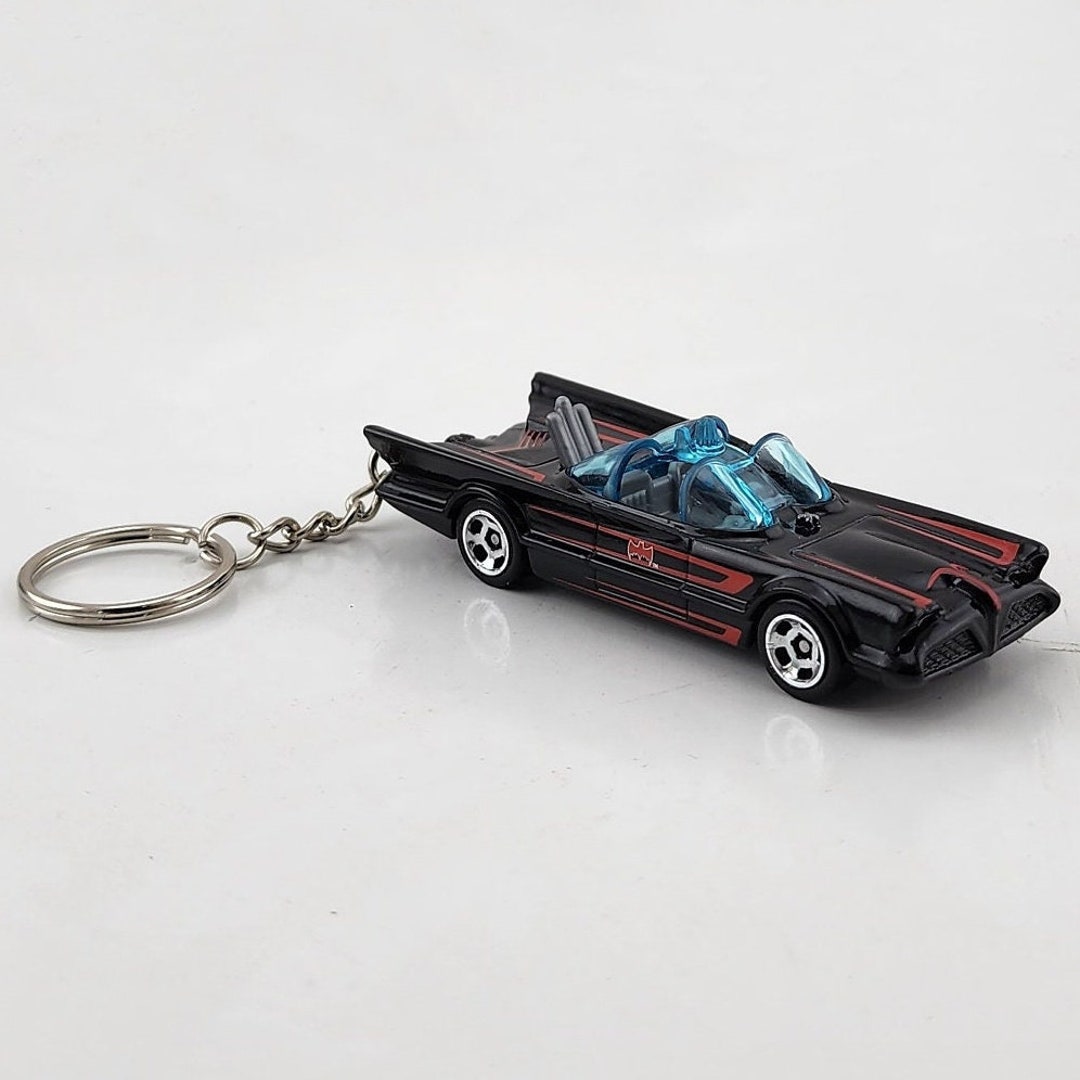 Batmobile Hotwheels Keychain - Etsy
