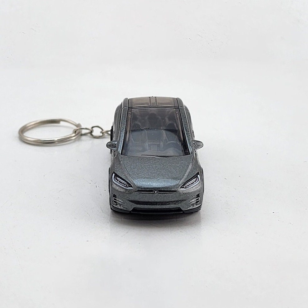 Car Keychain Tesla Model X - Etsy