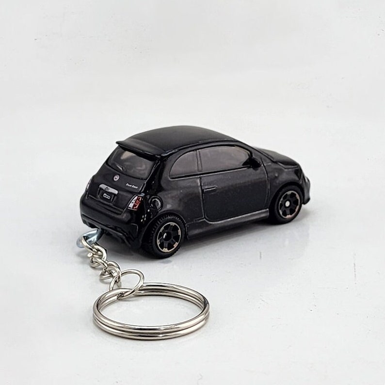 Car Keychain Fiat 500 Turbo - Etsy