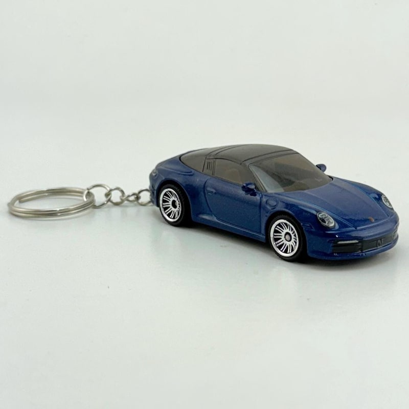 Mini Porsche 911 Keychain - Etsy